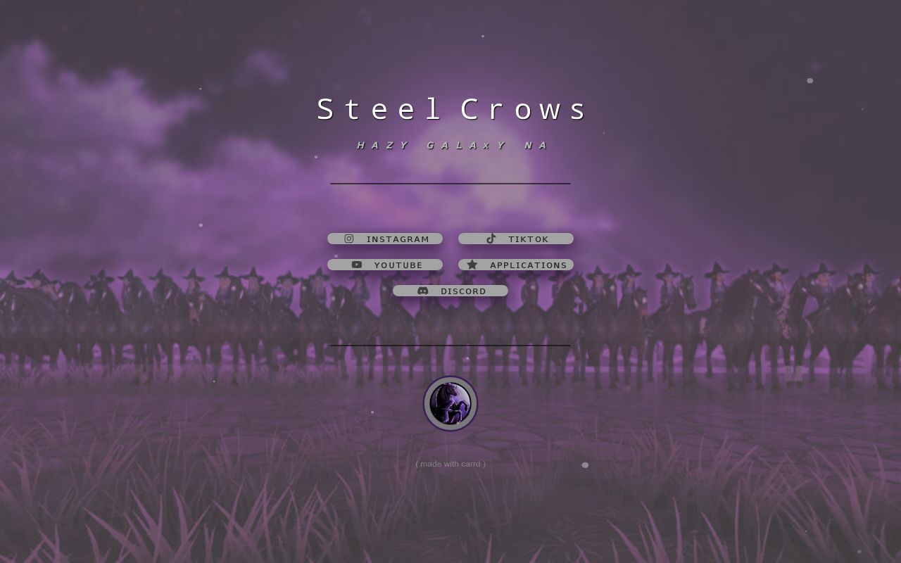 𝐒𝐭𝐞𝐞𝐥 𝐂𝐫𝐨𝐰𝐬